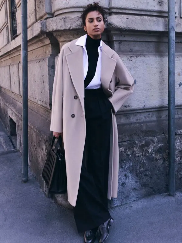 Max Mara 101801 Icon Coat - Sand