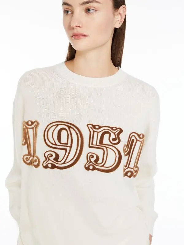 Max Mara Wool And Cashmere Jumper - White