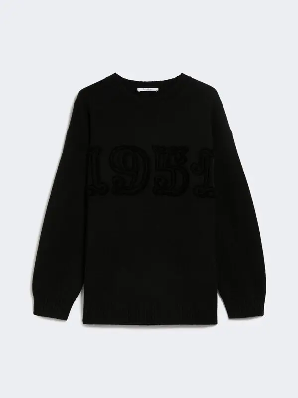 Max Mara Wool And Cashmere Jumper - Black