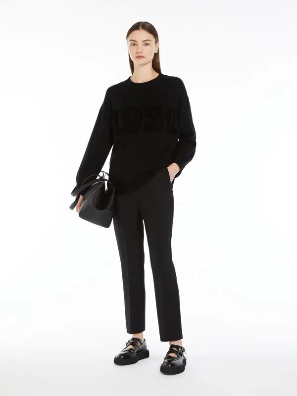 Max Mara Wool And Cashmere Jumper - Black