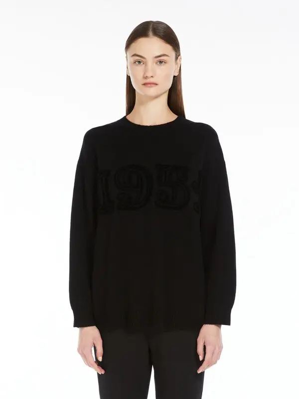 Max Mara Wool And Cashmere Jumper - Black
