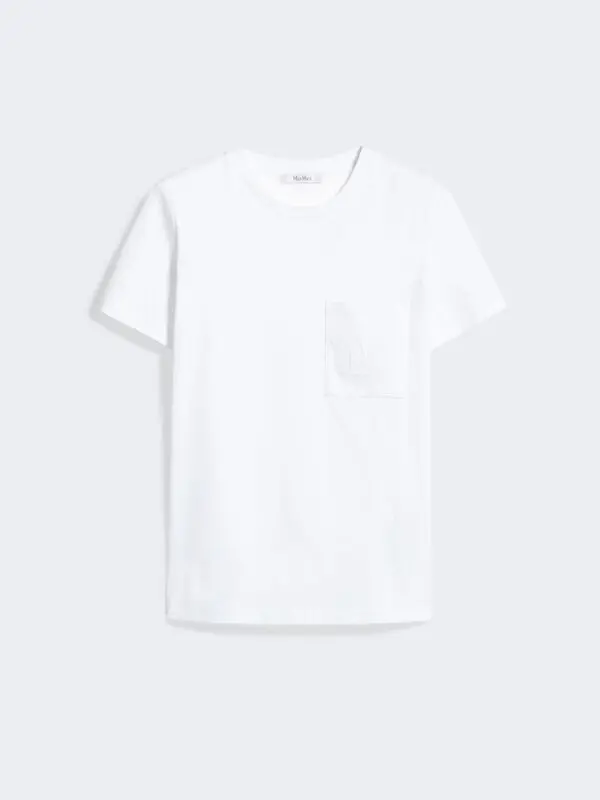 Max Mara Cotton Jersey T-shirt - Optical White