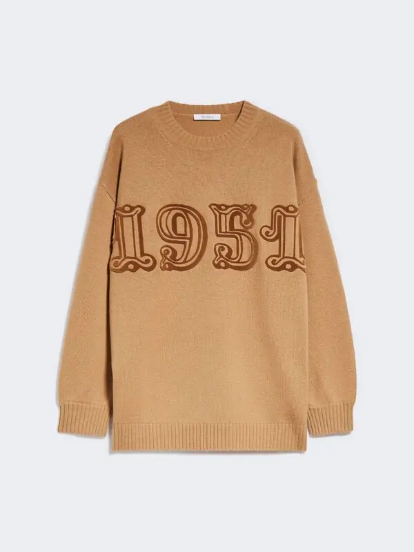 Max Mara Wool And Cashmere Jumper - Powder