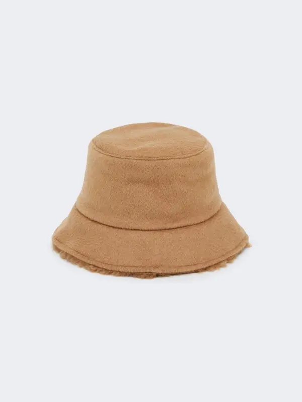 Max Mara Reversible Cloche Hat - Camel