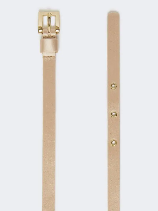 Max Mara Bejeweled Belt - Powder