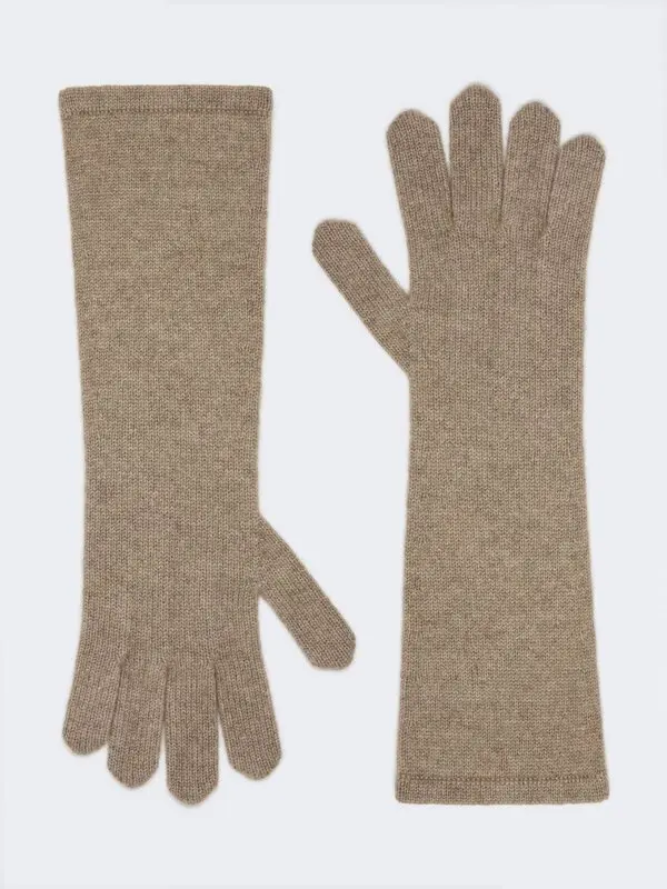 Max Mara Cashmere Gloves - Beige