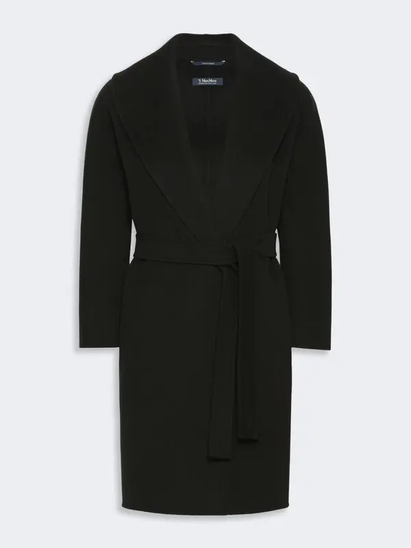 Max Mara Wool Robe Coat - Black