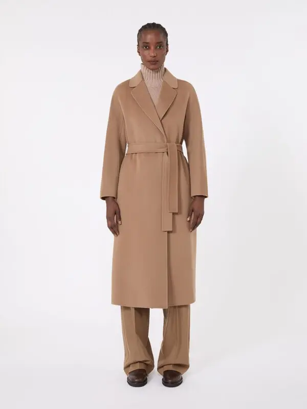 Max Mara Wool Broadcloth Midi Coat