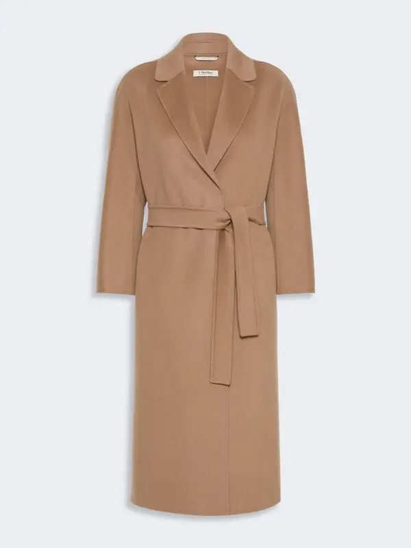 Max Mara Wool Broadcloth Midi Coat