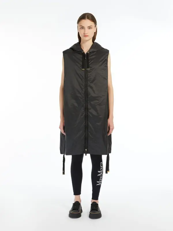 Max Mara Water-repellent Padded Gilet - Black