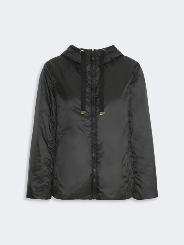 Max Mara Padded Water-repellent Hooded Jacket - Black