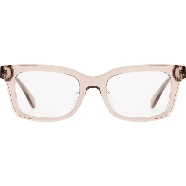 MOHALA EYEWEAR Hapuna 52mm Square Optical Glasses - Shell/clear Lenses