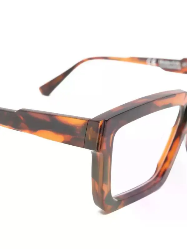 KUBORAUM Square Frame Eyeglasses - Brown