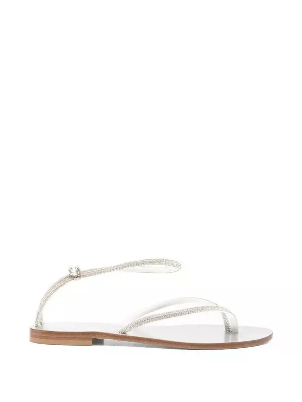 EDDI CUOMO Glass-embellished Sandals