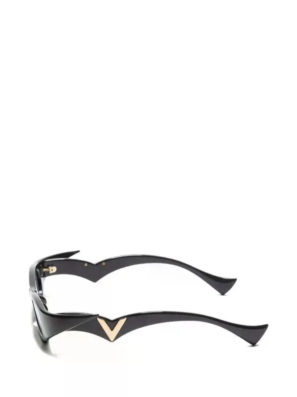 Valentino Garavani Geometric Acetate Cat Eye Sunglasses