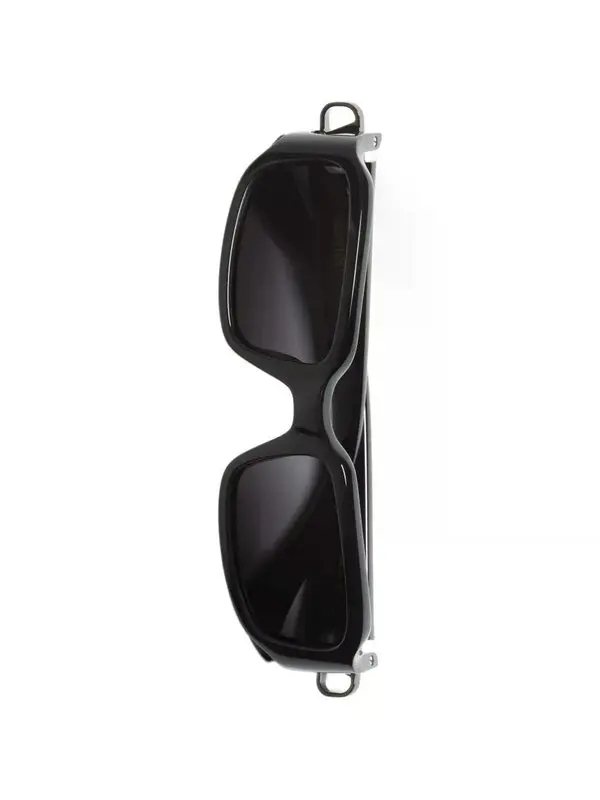 Valentino Garavani Rectangular Acetate Eyewear - Black