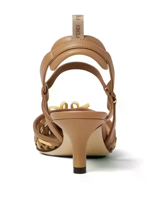 Fendi Colibri Flower Pumps