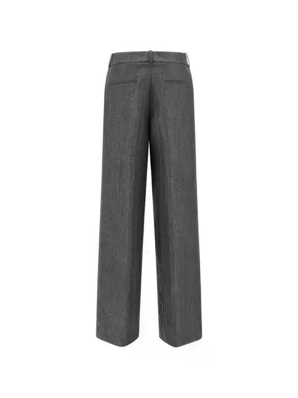 Peserico Punto Luce Detail Tailored Trousers - Grey
