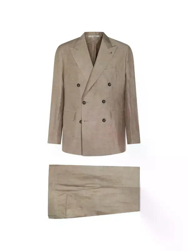 Tagliatore Double-breasted Suit - Neutrals