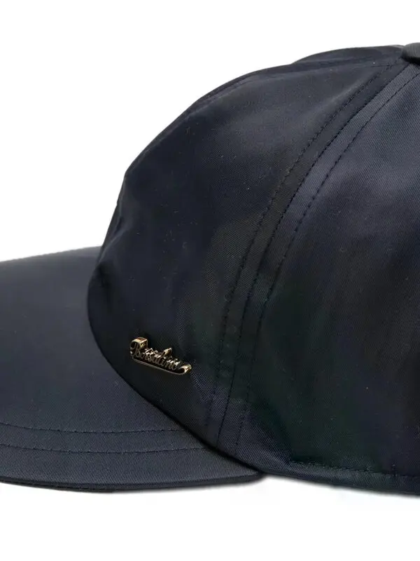 Borsalino Logo-plaque Baseball Cap - Blue