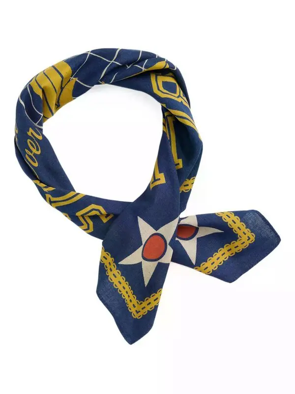 Ralph Lauren Logo-printe Cotton Bandanna