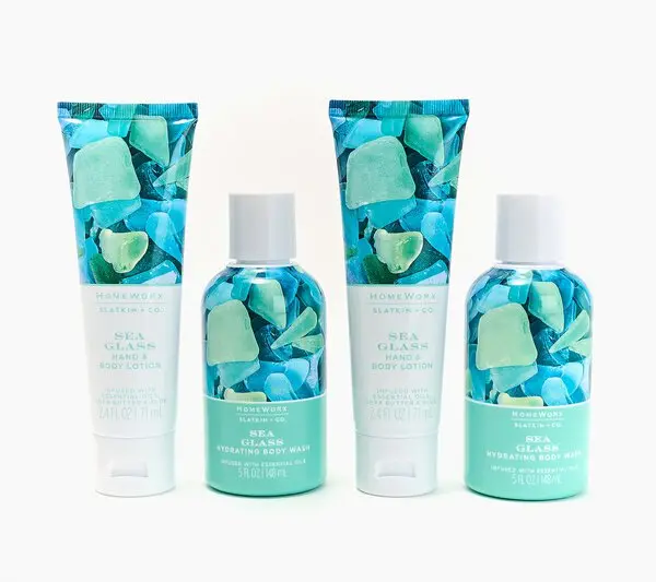 HOMEWORX BY SLATKIN + CO. 4pc Hand Lotion &body Wash Collection - One-color