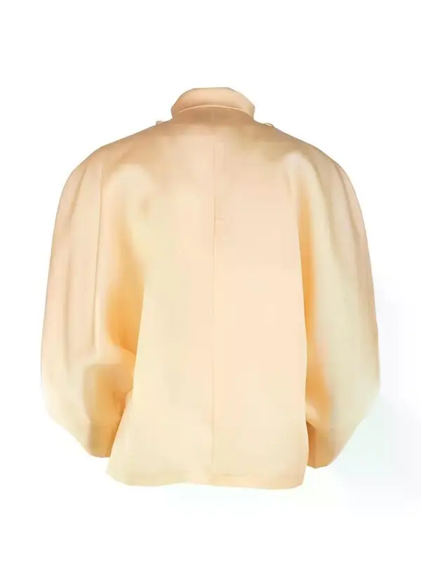 Alberta Ferretti Bow Blouse - Neutrals