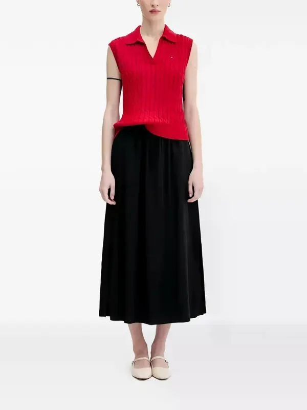 BENETTON Midi Skirt With Slit