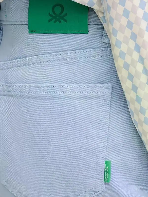 BENETTON Five-pocket Straight Leg Jeans
