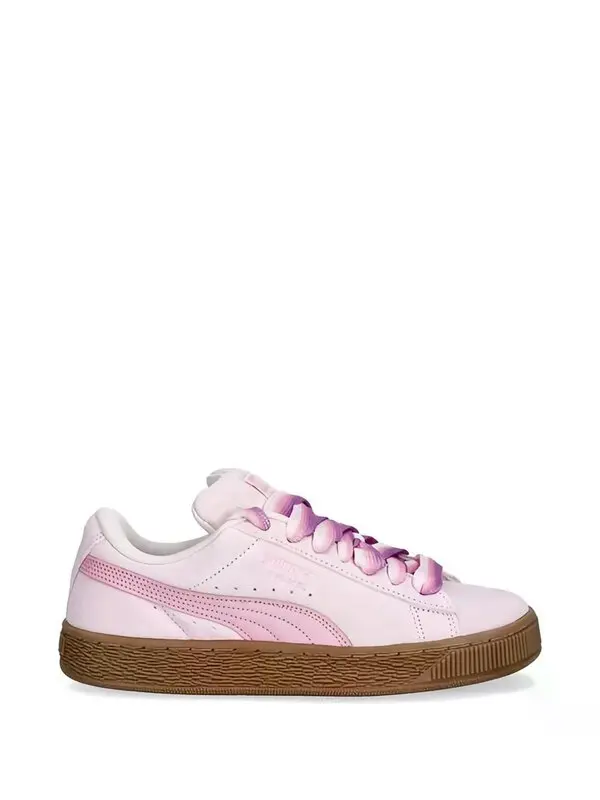 PUMA Pierced Suede Sneakers - Pink