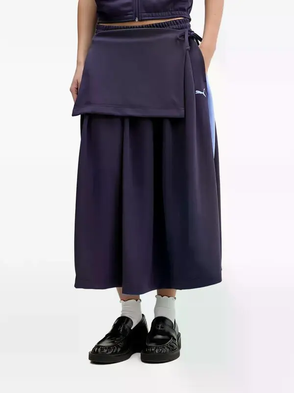 PUMA T7 Midi Skirt - Purple