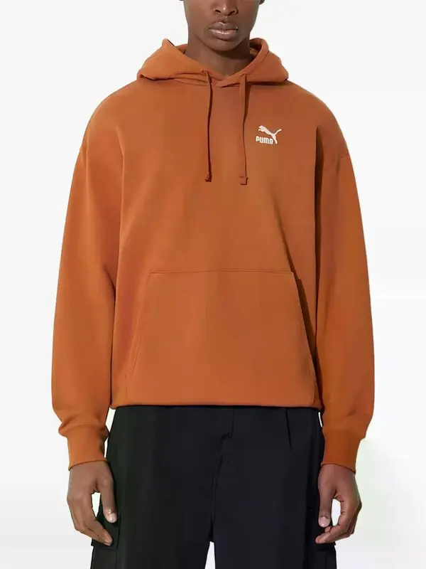 PUMA Logo-detail Hoodie - Orange