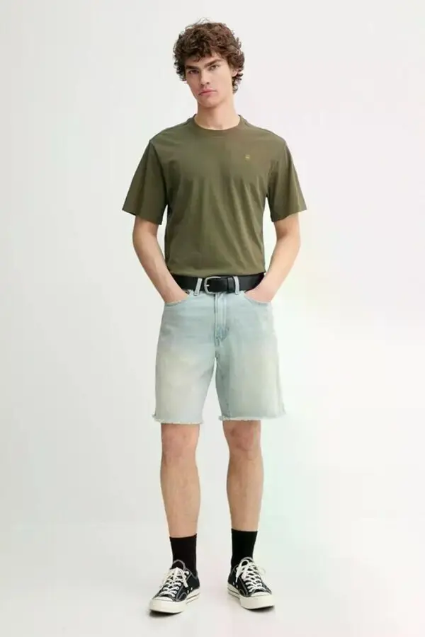LEVI'S Frayed-hem Denim Shorts