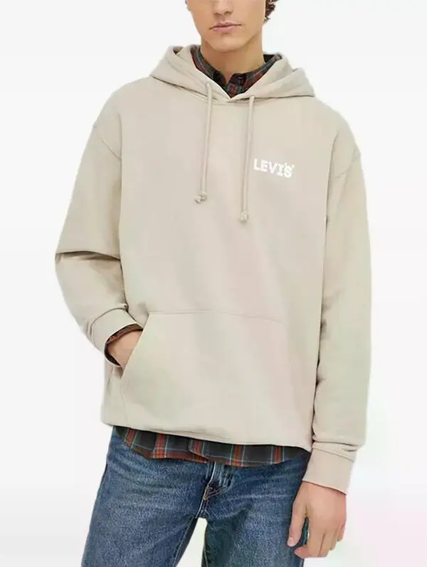 LEVI'S Logo Hoodie - Neutrals