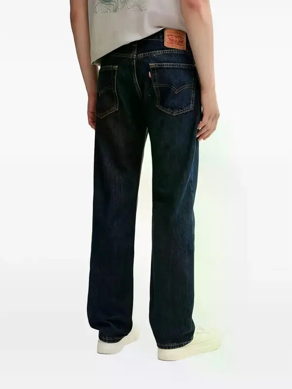 LEVI'S 555 Relaxed Straight Denim Jeans - Blue