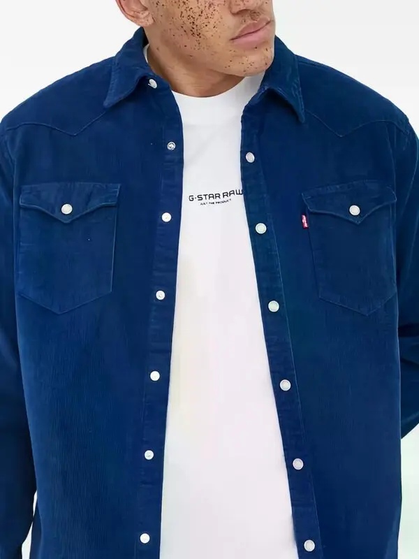 LEVI'S Barstow Corduroy Buttoned Western Shirt