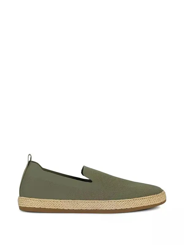 Geox Pull Tab Espadrilles - Green
