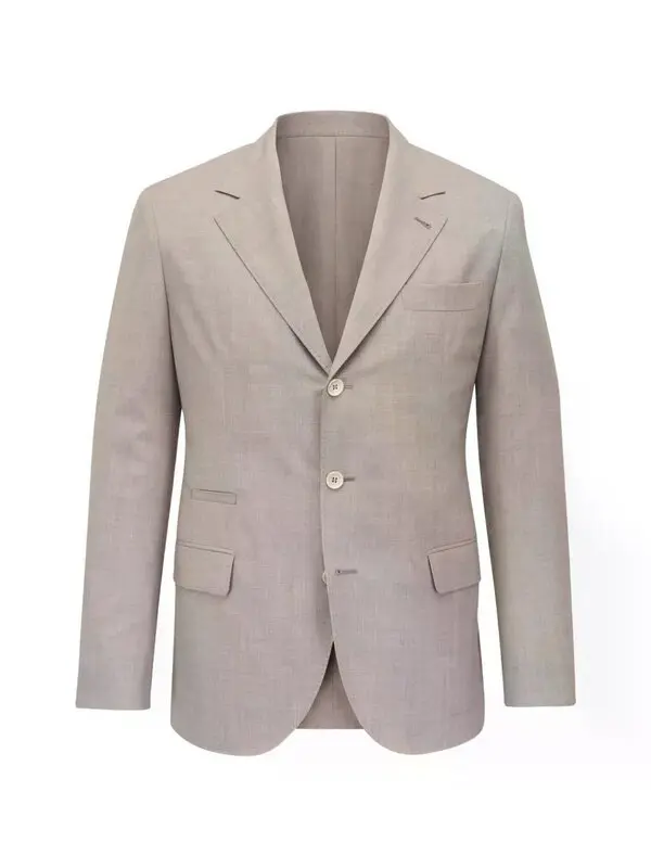 Brunello Cucinelli Button-up Blazer - Neutrals