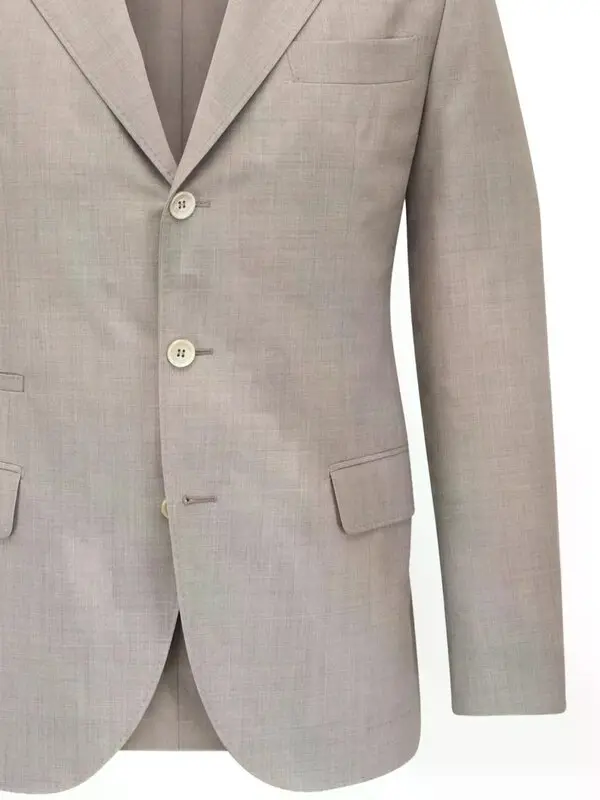 Brunello Cucinelli Button-up Blazer - Neutrals