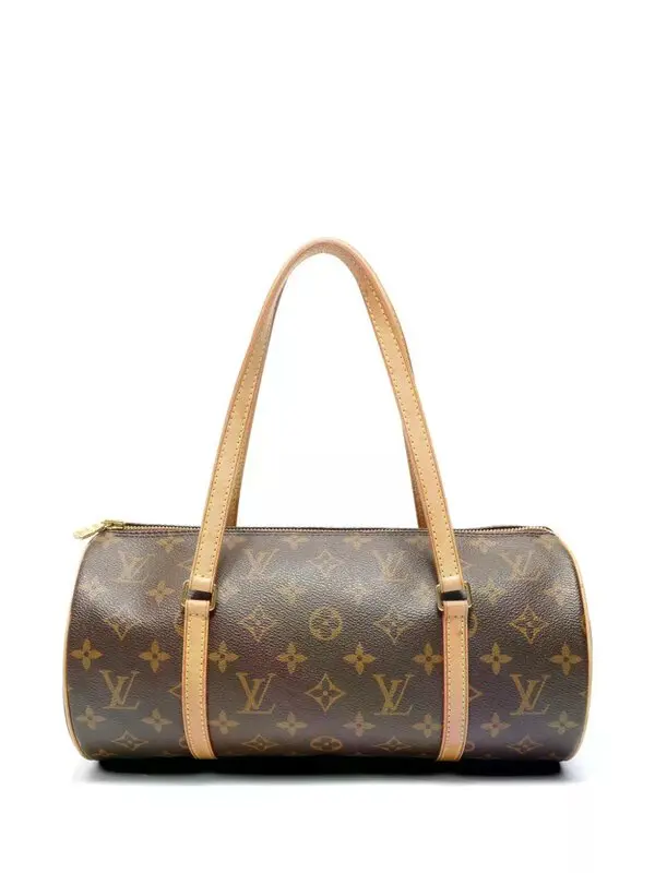 LOUIS VUITTON 2004 Papillon Shoulder Bag - Brown
