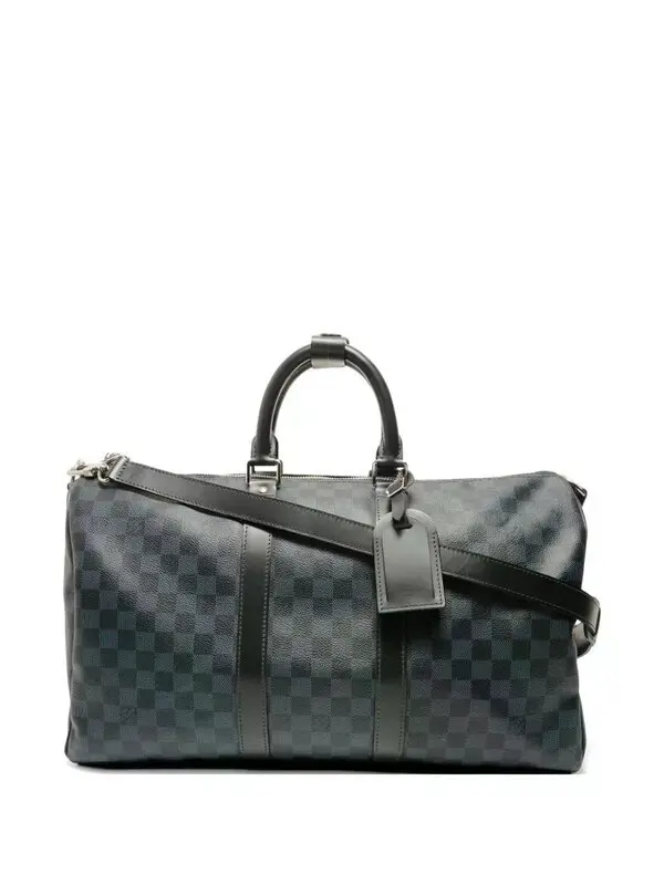 LOUIS VUITTON Keepall Bandouliere 45 Bag - Blue