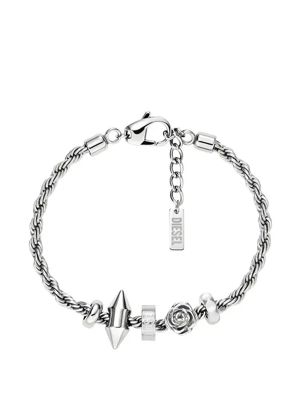 DIESEL® Charm Bracelet - Silver