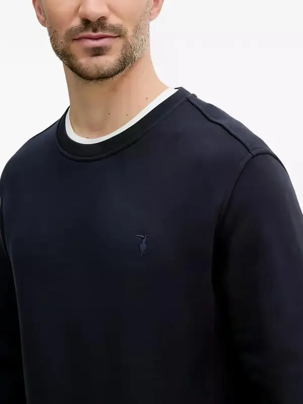 TRUSSARDI Embroidered Logo Sweatshirt
