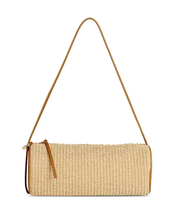 REFORMATION Simona Cylinder Bag - Natural