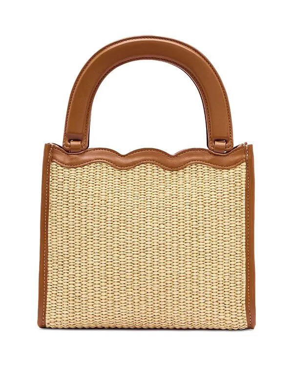 REFORMATION Emma Raffia Mini Bag - Natural