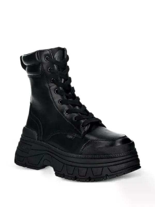 BUFFALO Fusion Lace-up Platform Boots