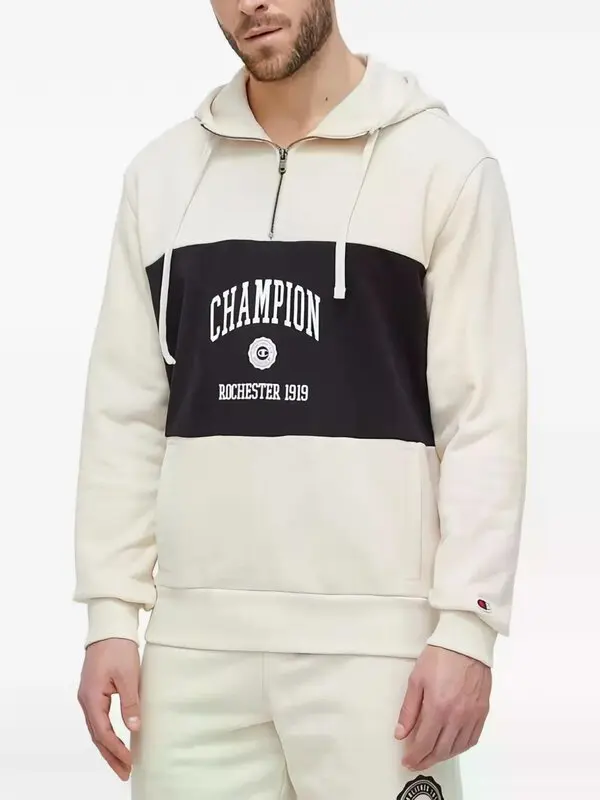 Champion Block Hooded Sweatshirt - Neutrals
