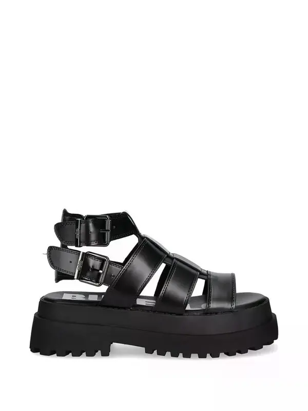 BUFFALO 55mm Pluto Sandals - Black