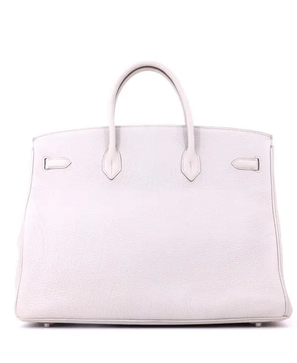 Hermès Birkin 40 Handbag - Gris Perle