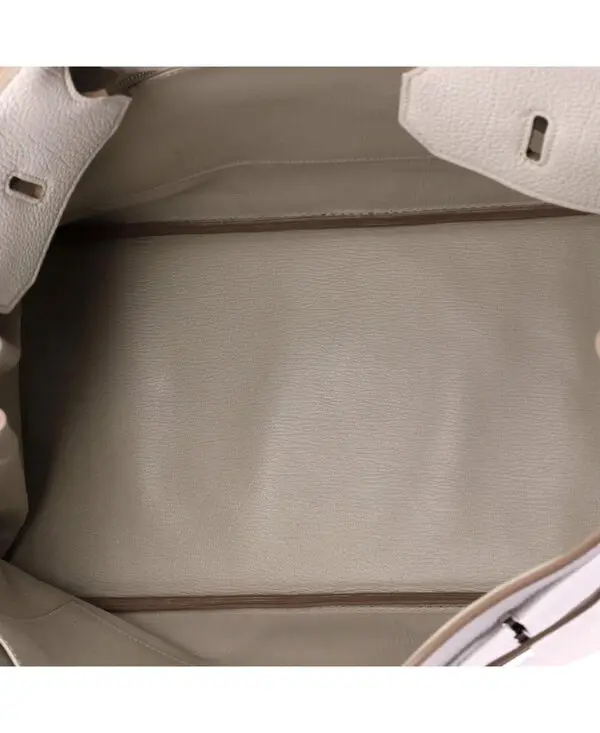 Hermès Birkin 40 Handbag - Gris Perle